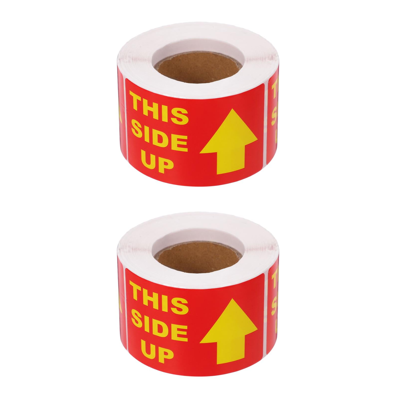 HOMEMAXS 2 Rolls Fragile Stickers Fragile Warning Stickers Fragile ...