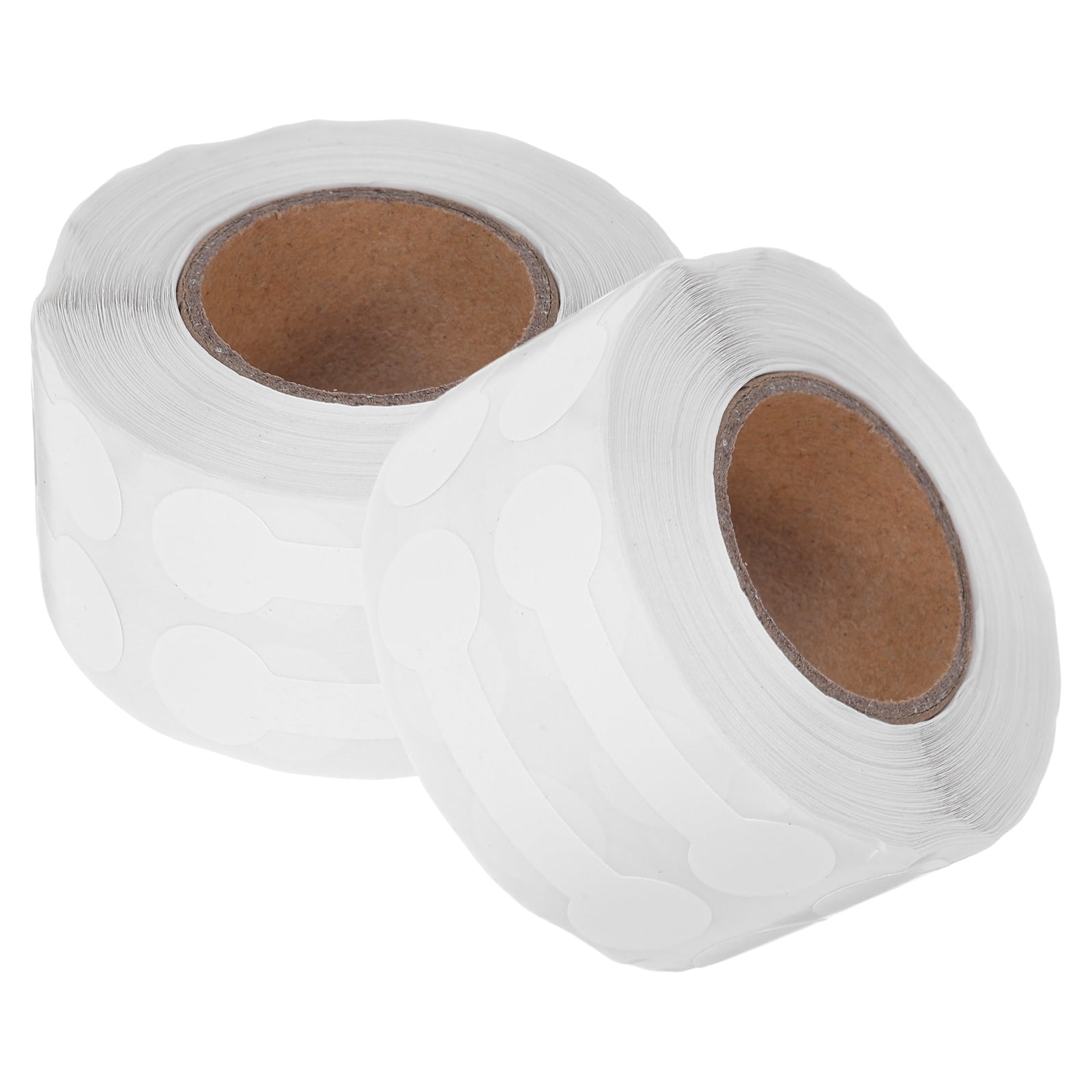 HOMEMAXS 2 Rolls Of Kraft Paper Jewelry Price Tags Self-Adhesive ...
