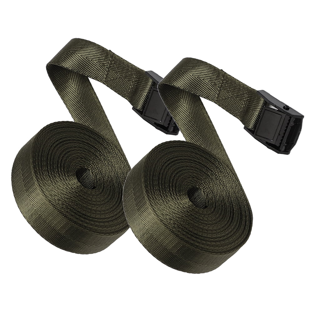 HOMEMAXS 2 Rolls Versatile Buckle Straps For Securing Cargo Heavy Duty ...