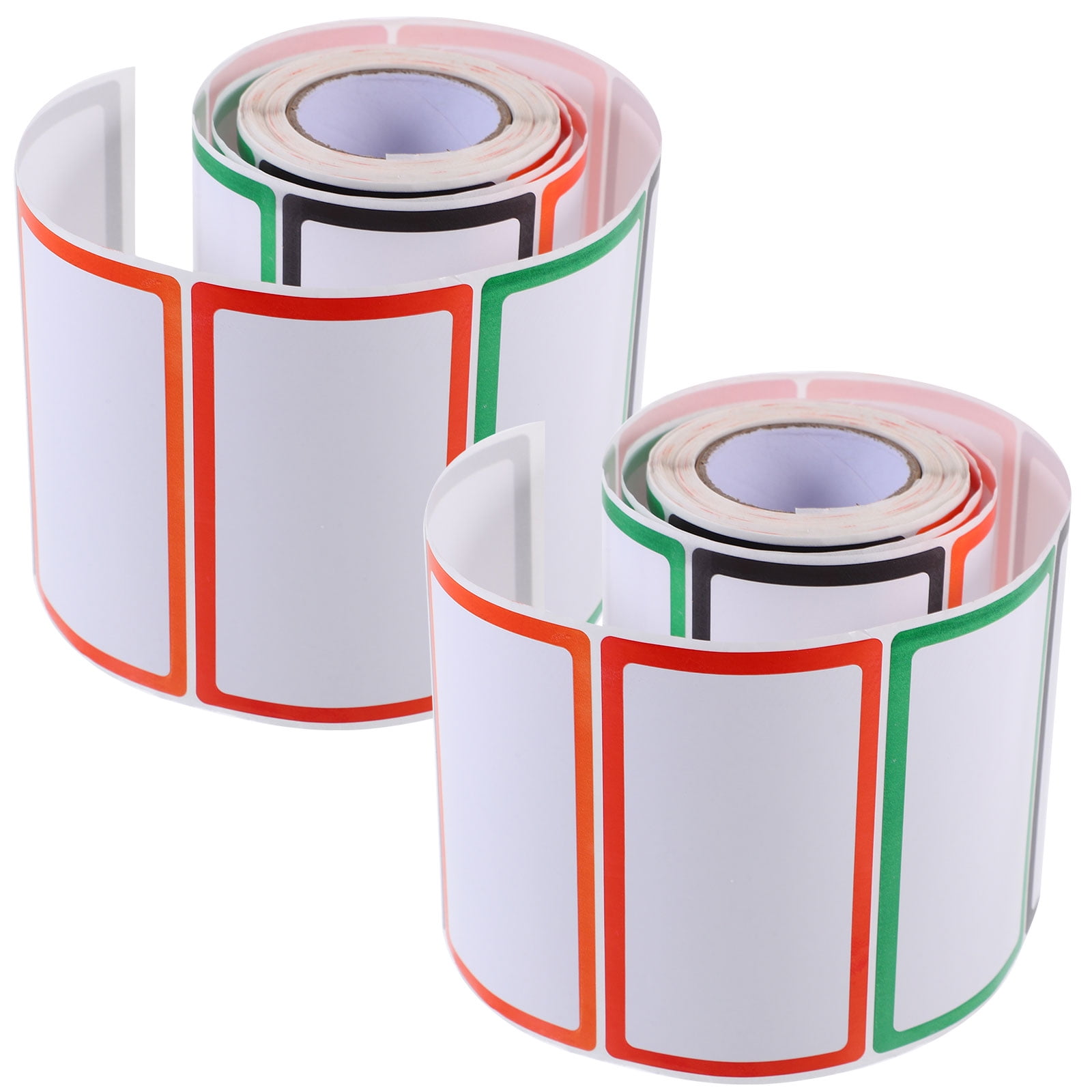 HOMEMAXS 2 Rolls Writable Name Labels Tags Blank Labels Stickers ...