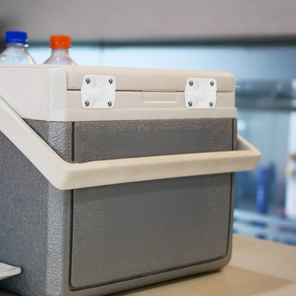 HOMEMAXS 2 Set Plastic Cooler Hinges Replacement With Screws For Coolers Cooler Box Repair ...