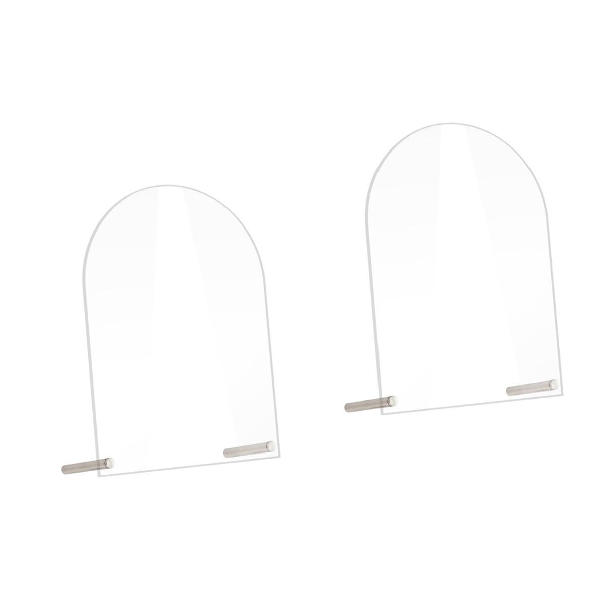 HOMEMAXS 2 Sets Acrylic Sign Wedding Acrylic Signs Tabletop Card Holder ...
