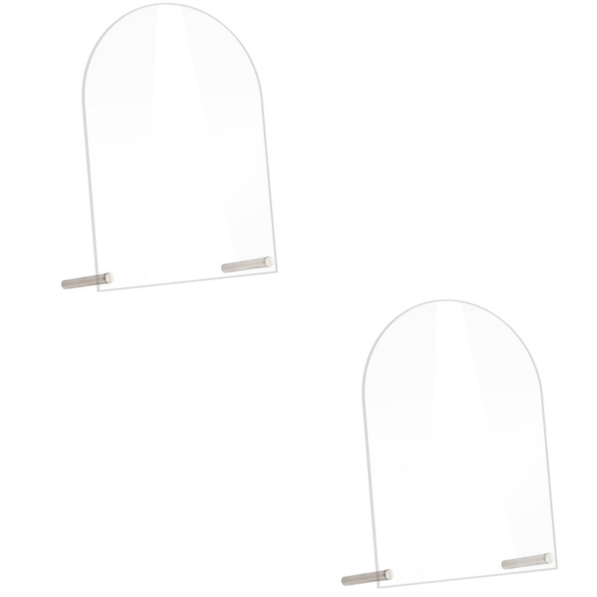 HOMEMAXS 2 Sets Acrylic Table Card Guest Showing Card Wedding Acrylic ...