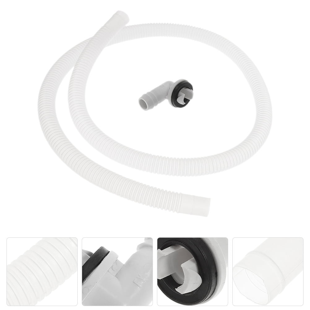 HOMEMAXS 2 Sets Air Conditioner Drain Hose Kit Clear AC Drain Pipe ...