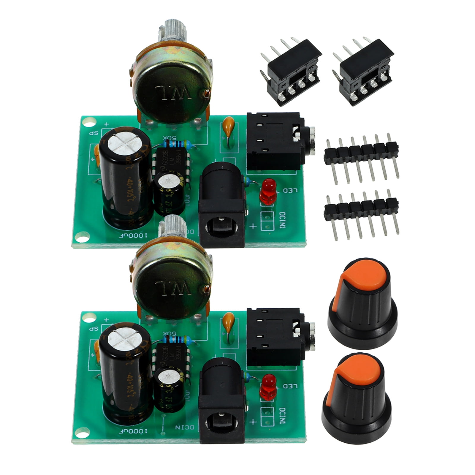 HOMEMAXS 2 Sets Amplifier Circuit Board Power Amplifier Board Audio ...