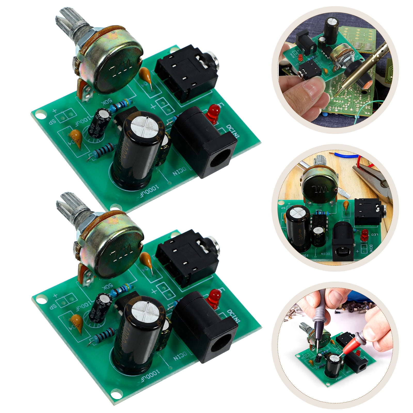 HOMEMAXS 2 Sets Amplifier Circuit Board Power Amplifier Board Audio ...