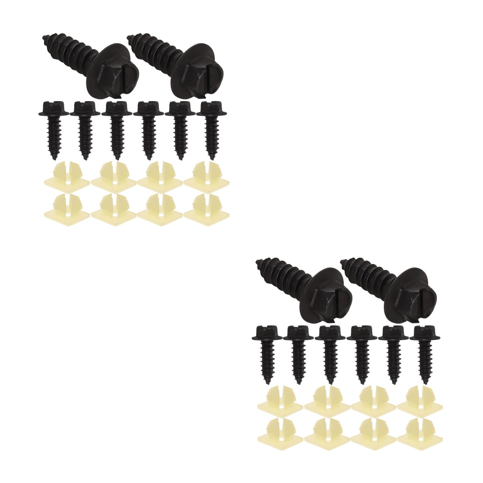 HOMEMAXS 2 Sets Auto Fasteners Car Bumper Repair Clips Fastener Kit ...