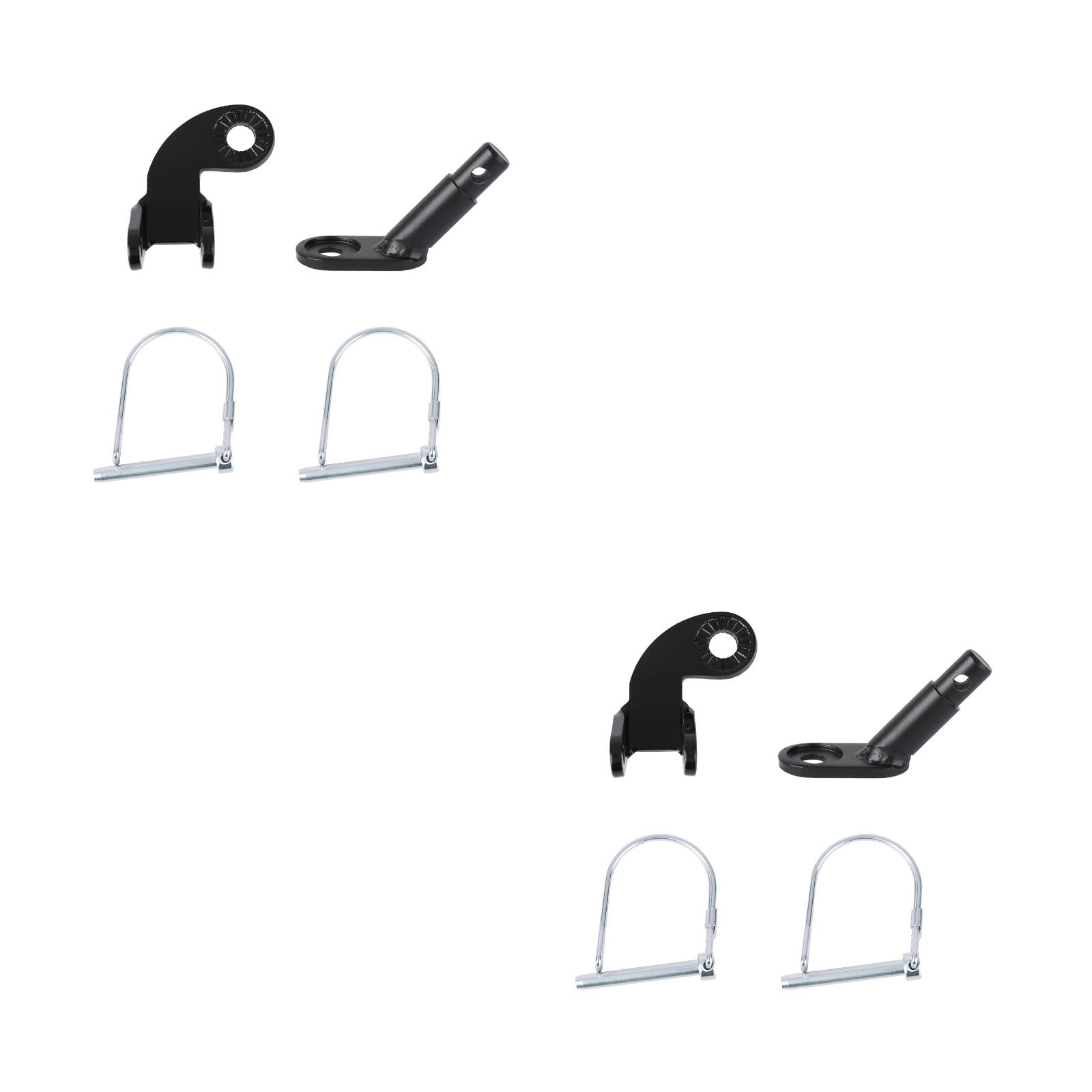 2 Sets Bike Trailer Coupler Attachment Metal Hitch Coupler Attachment ...