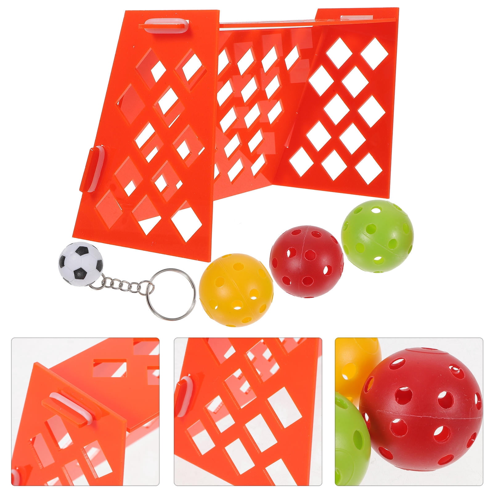 Minkissy Toy Bird Mini Football Field Toy Plastic 2 Sets Random Color ...