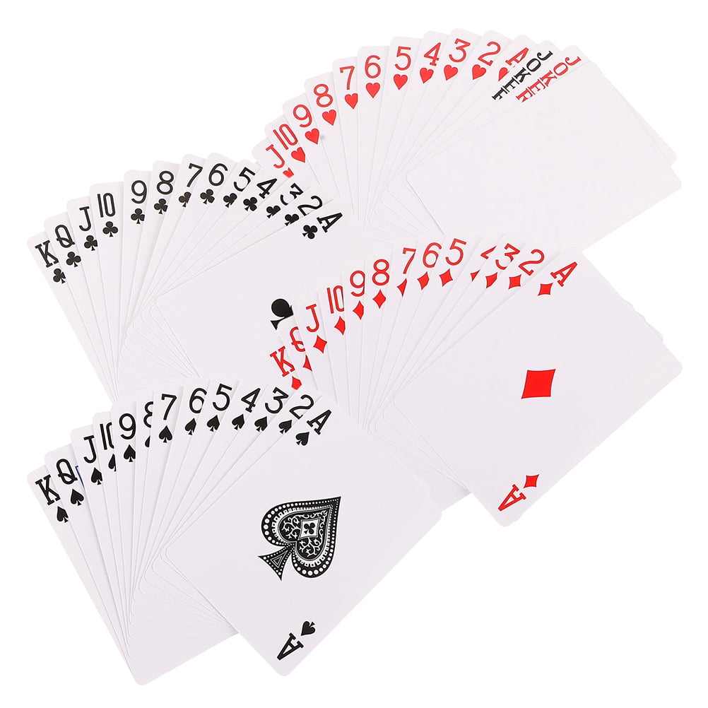 HAMPPLIES Poker Diy Style 2 Sets 3.5x2.6x0.04in - Walmart.com