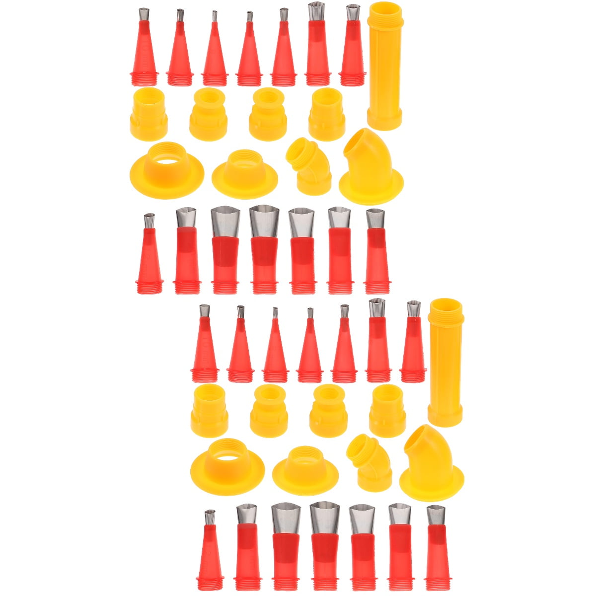HOMEMAXS 2 Sets Caulking Nozzles Stainless Steel Nozzle Applicator ...