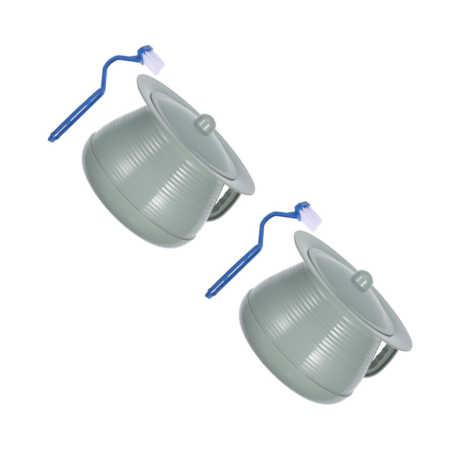 HOMEMAXS 2 Sets of Chamber Pot Toilet Bedroom Urine Pot Spittoon Urine ...