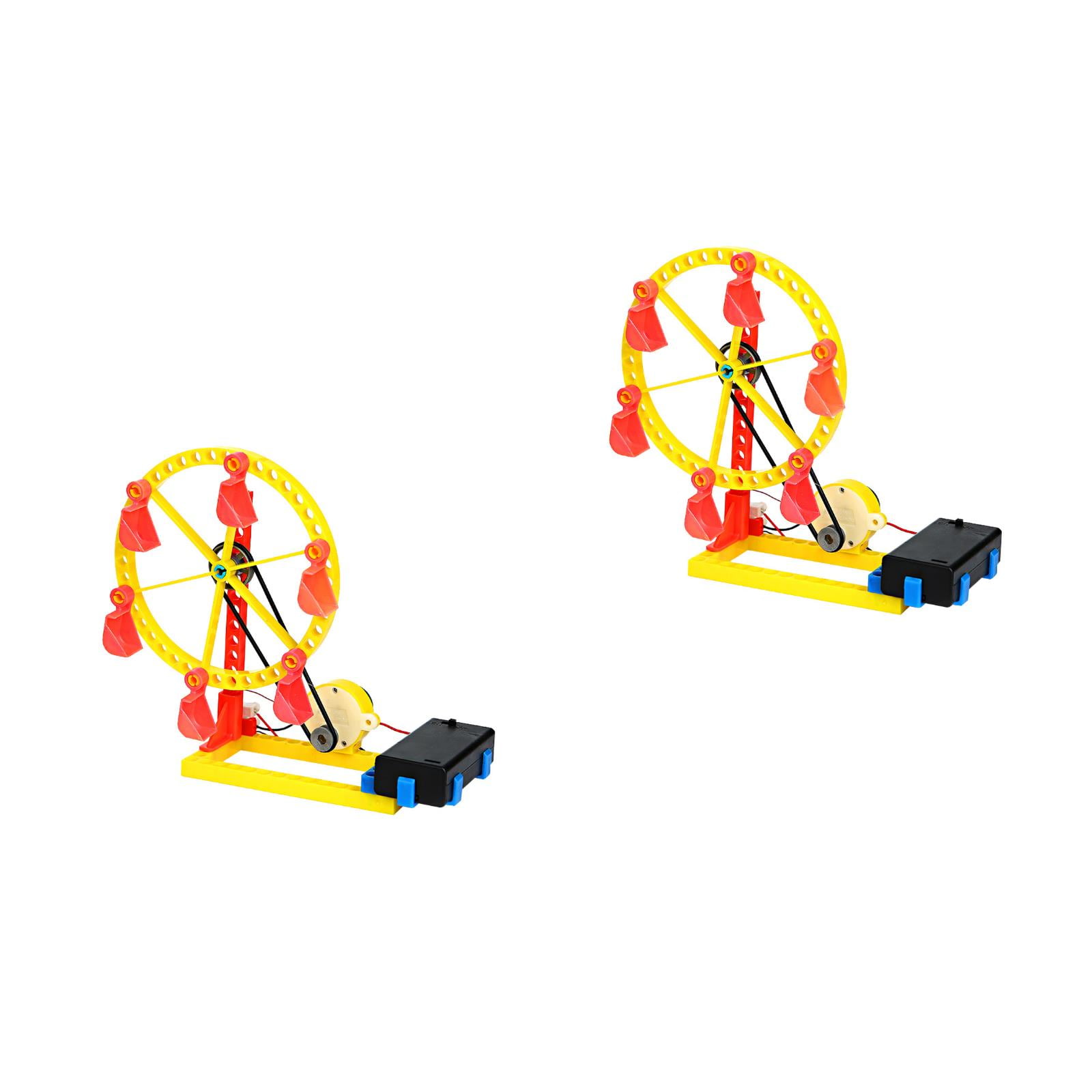 HOMEMAXS 2 Sets Children DIY Ferris Wheel Education Learning Kit ...