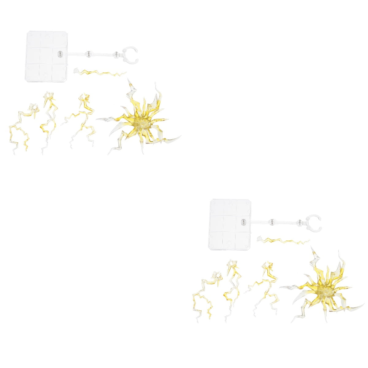 HOMEMAXS 2 Sets DIY Assembly Doll Rack Toy Model Bracket Base ...