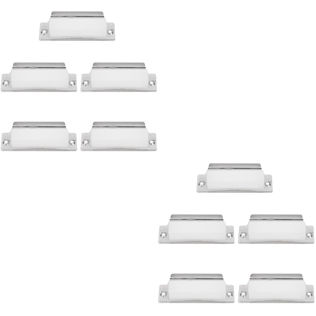 HOMEMAXS 2 Sets Deadbolt Strike Door Reinforcer Door Security Plate ...