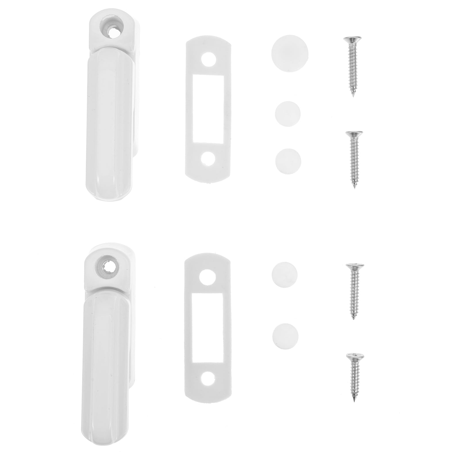 2 Sets Door and Window Lock Fixing Hardware Store Anti-theft - Walmart.com
