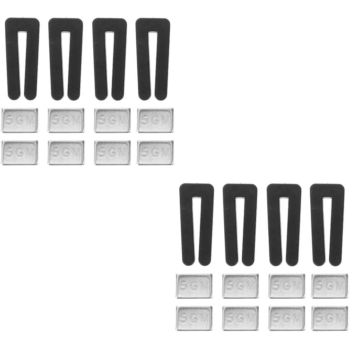 2 Sets Fan Weight Balancing Kit Fan Balancing Clips Weight Set Fan ...