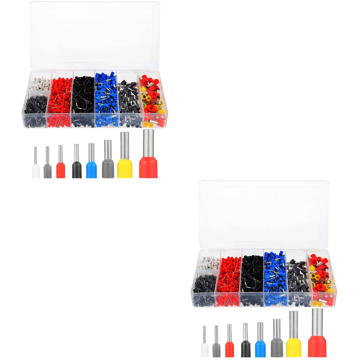 HOMEMAXS 2 Sets Ferrule Connector Cold-pressed Terminal Ferrule Wire ...