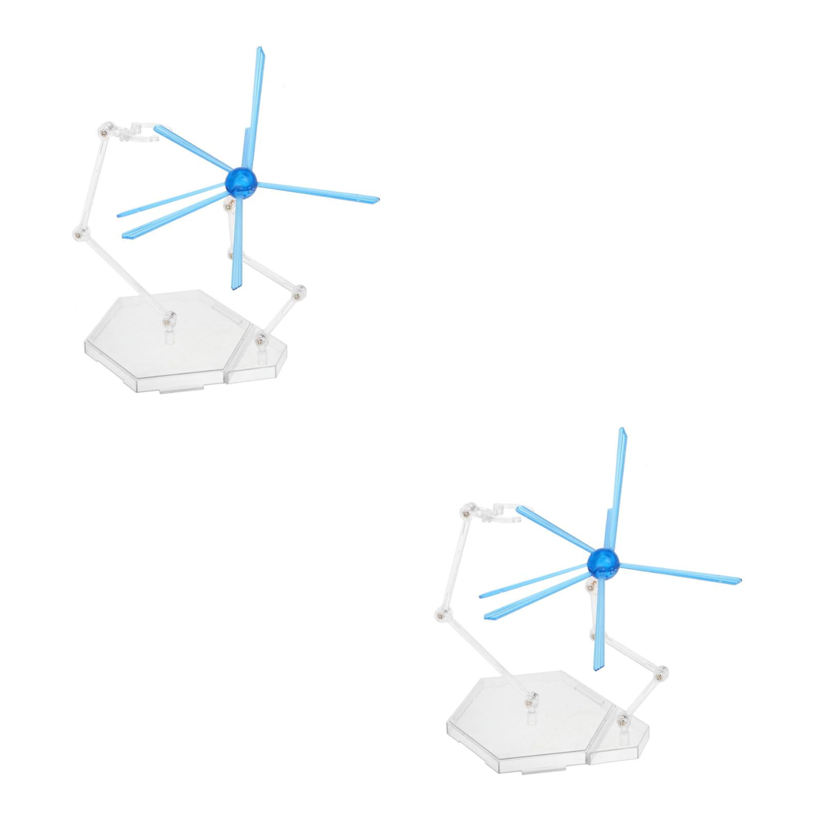 HOMEMAXS 2 Sets Figure Stand For Action Figures Effects Display Holder ...
