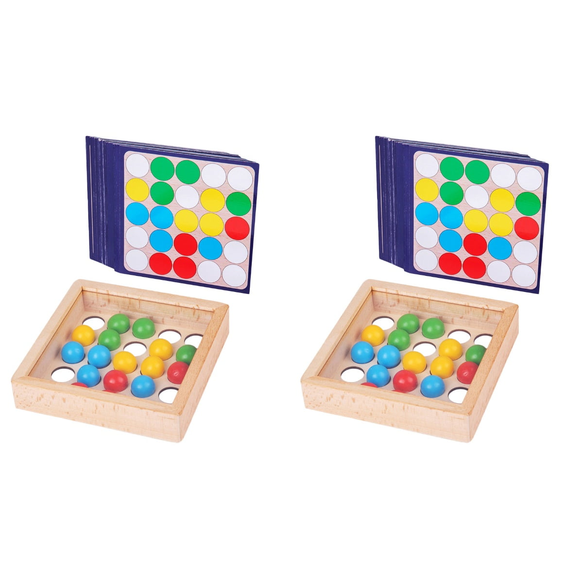 HOMEMAXS 2 Sets Fingertip Game Wooden Toys Baby Problem-solving Toys ...