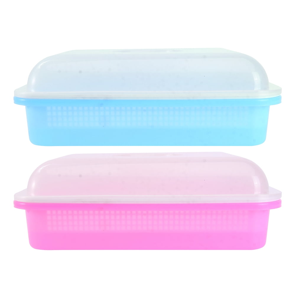 HOMEMAXS 2 Sets Flower Germination Starter Plates Plant Drip Drain ...