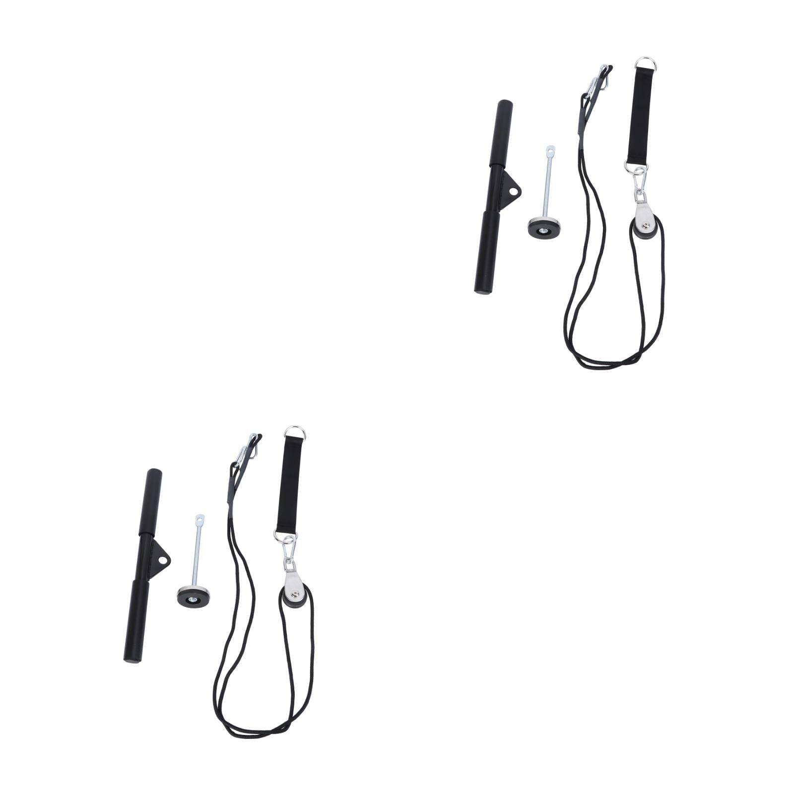 HOMEMAXS 2 Sets Forearm Wrist Roller Trainer Arm Strength Training ...