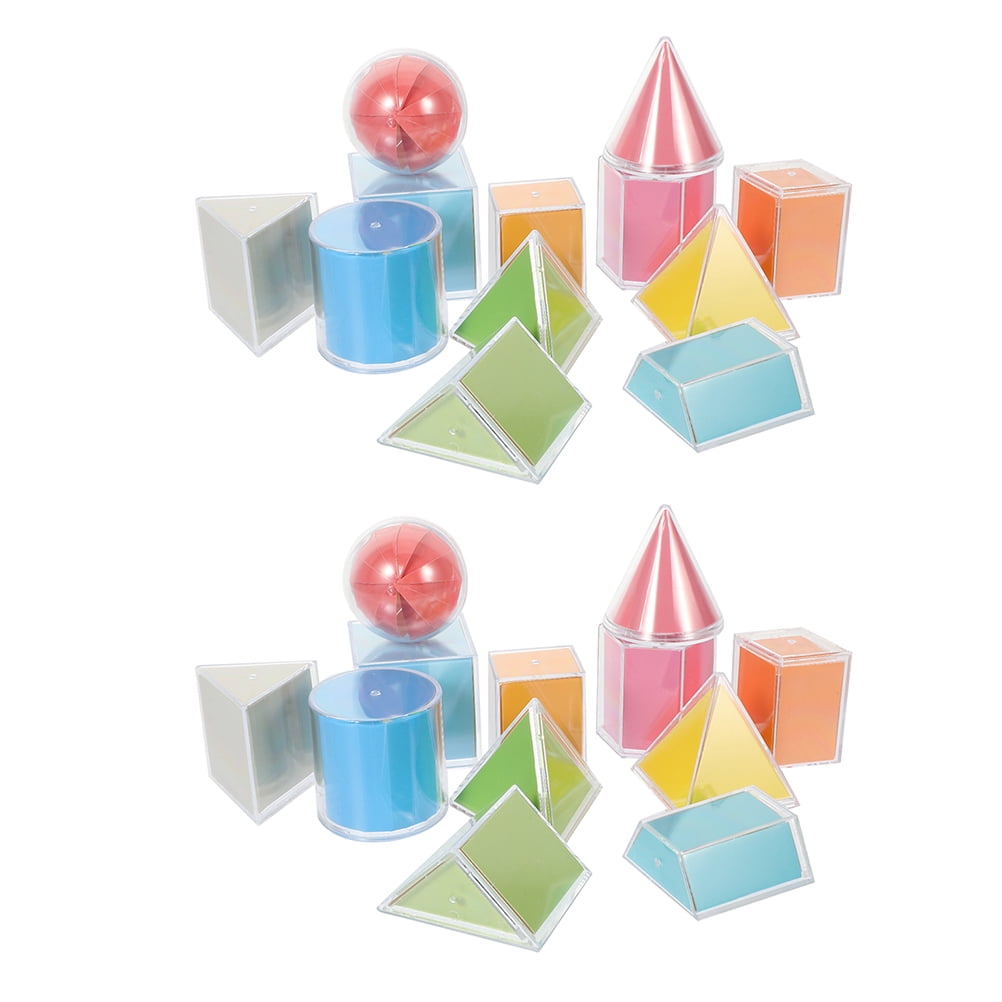 HOMEMAXS 2 Sets Games Geometry Demonstration Model Primary School ...