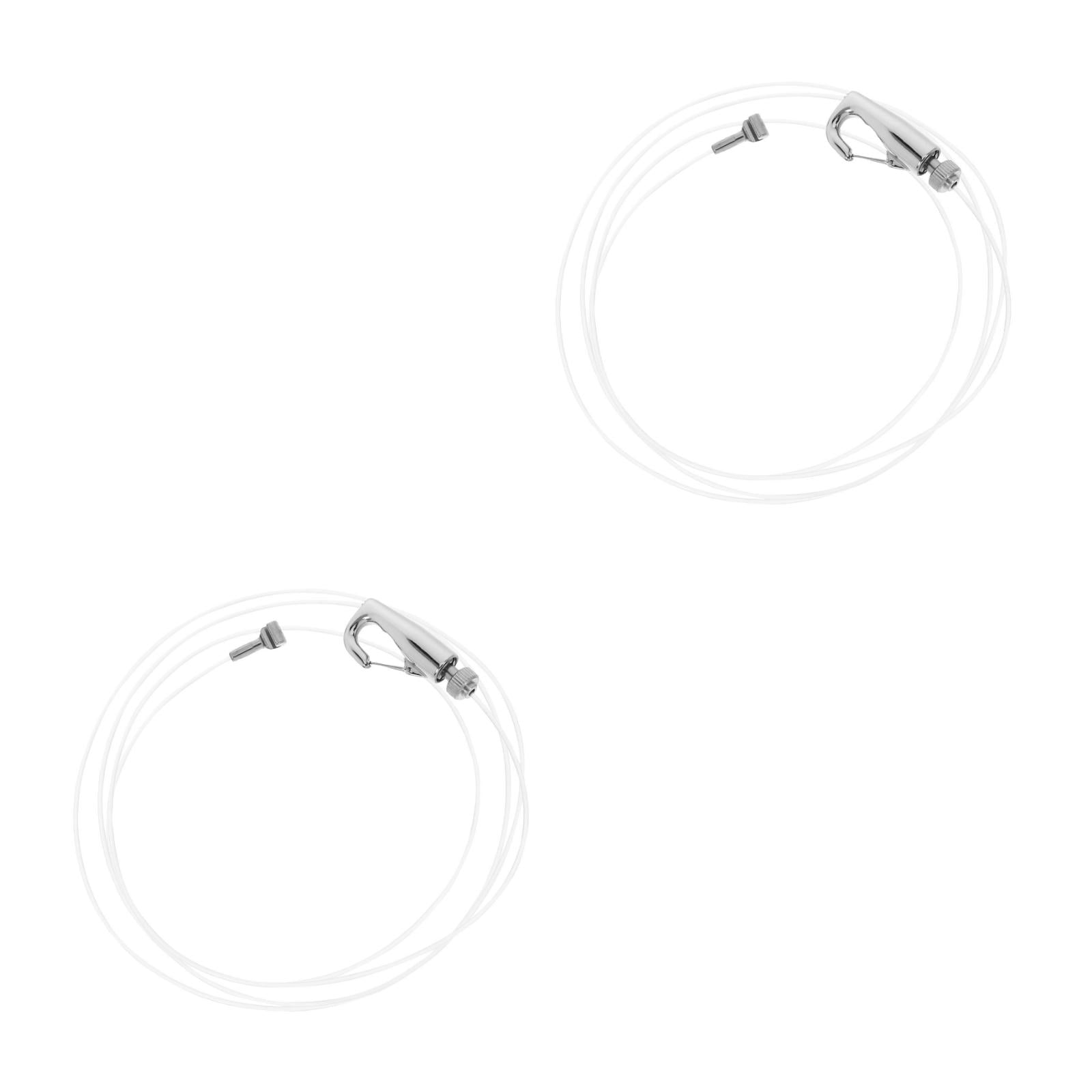 HOMEMAXS 2 Sets Heavy Duty Picture Hanging Wires Adjustable Stainless ...