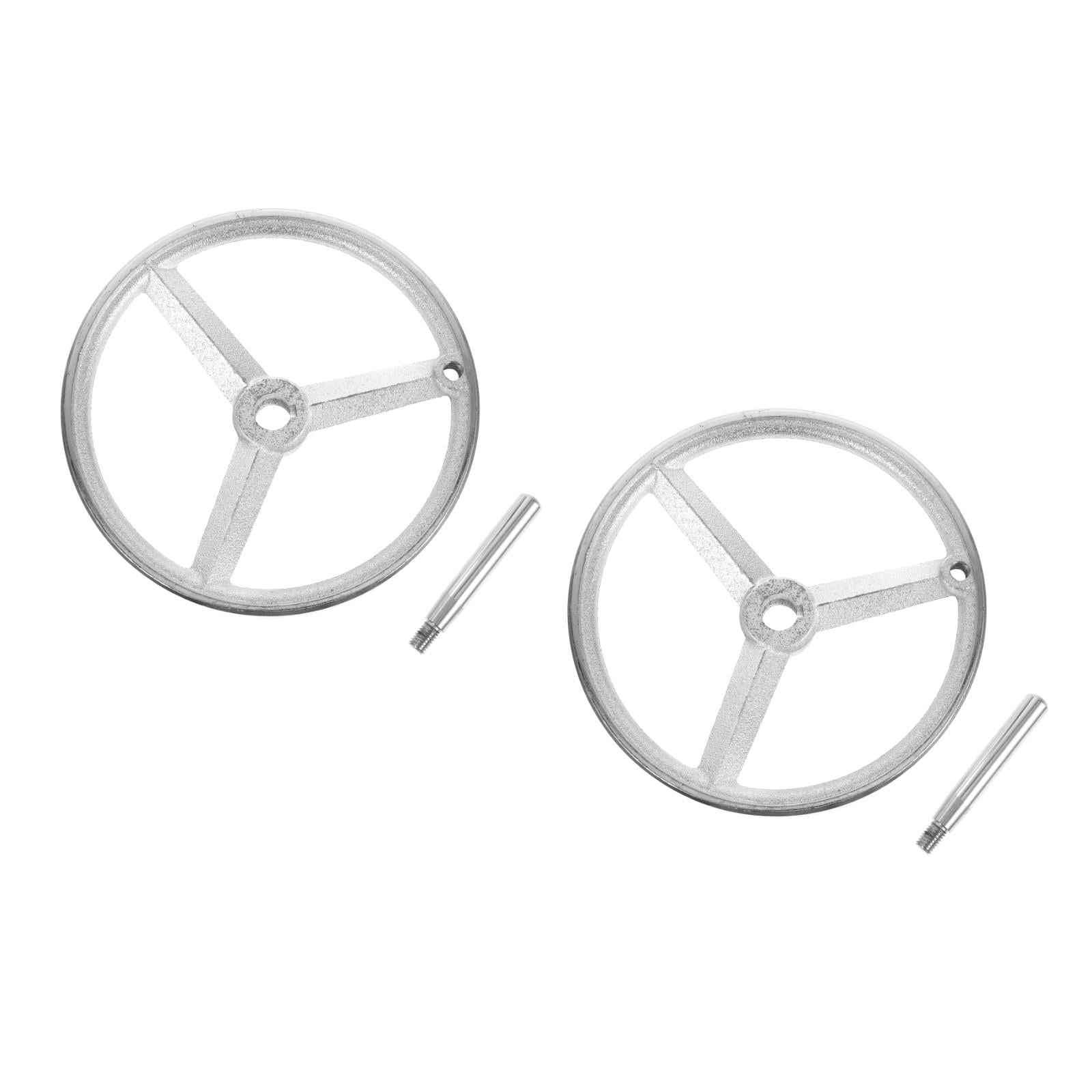 HOMEMAXS 2 Sets Lathe Handwheel Detachable Wheel Handle For Mill ...