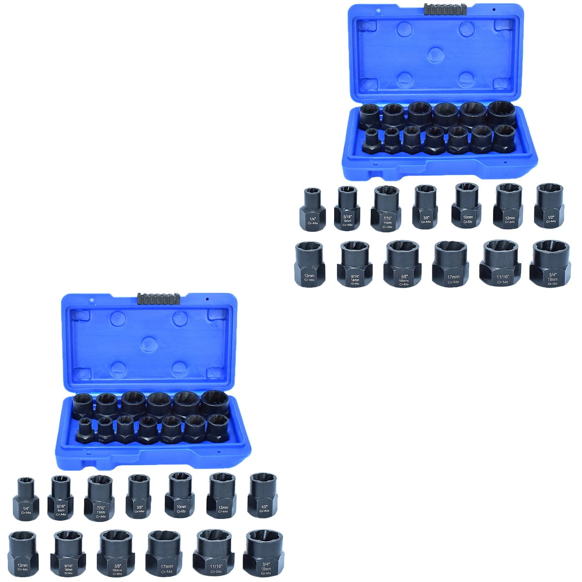 HOMEMAXS 2 Sets Lug Nut Stripped Lug Nut Tool For Rust Damaged Bolt Nut ...