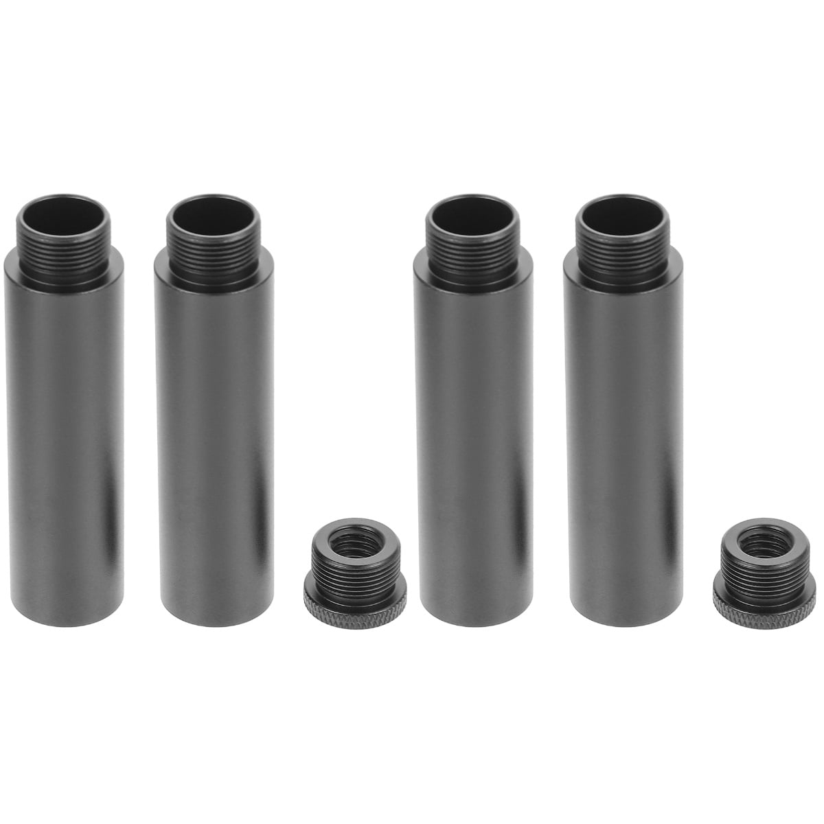 HOMEMAXS 2 Sets Microphone Extension Rod Microphone Stand Extension ...