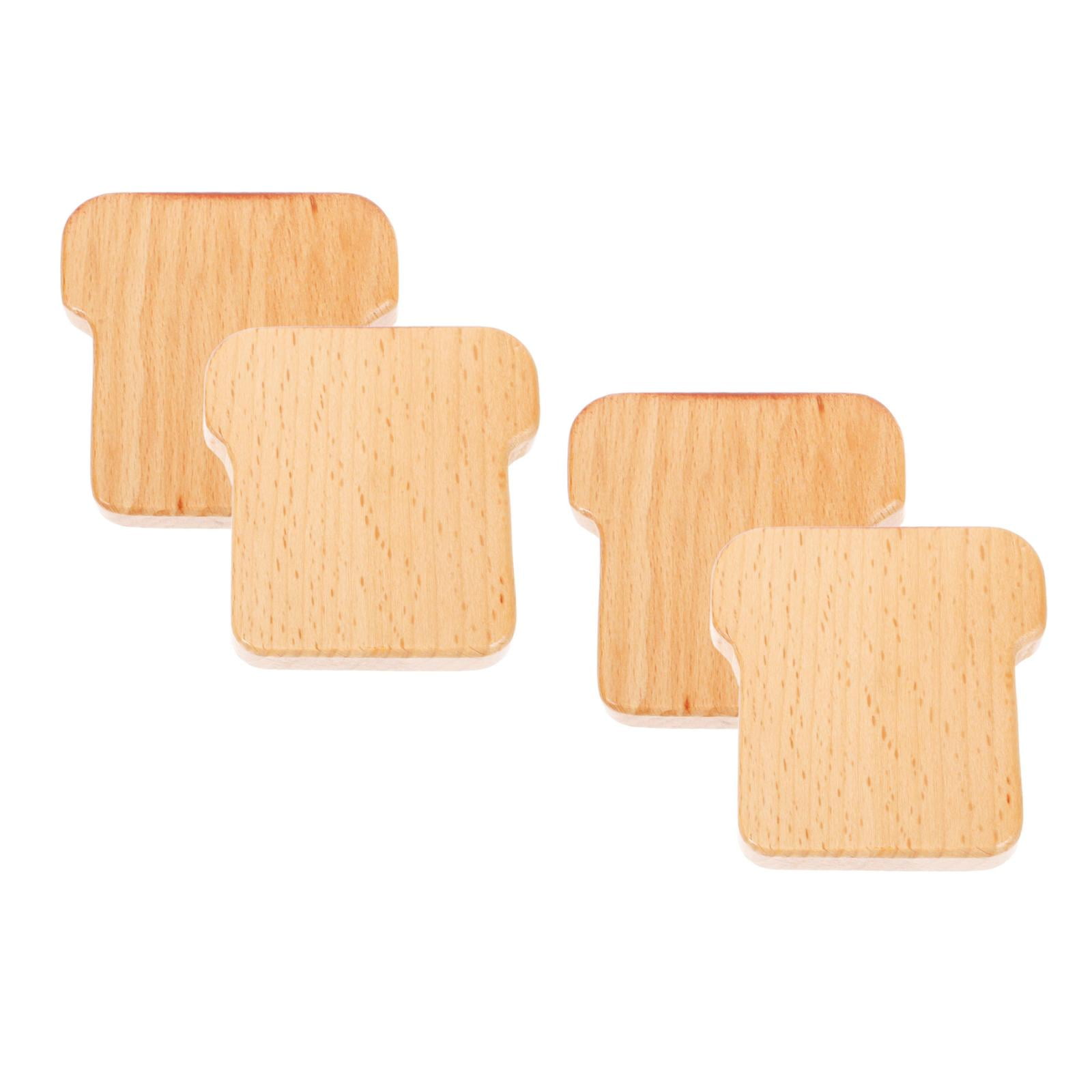HOMEMAXS 2 Sets Miniature Toast Model Doll House Mini Dessert Models ...