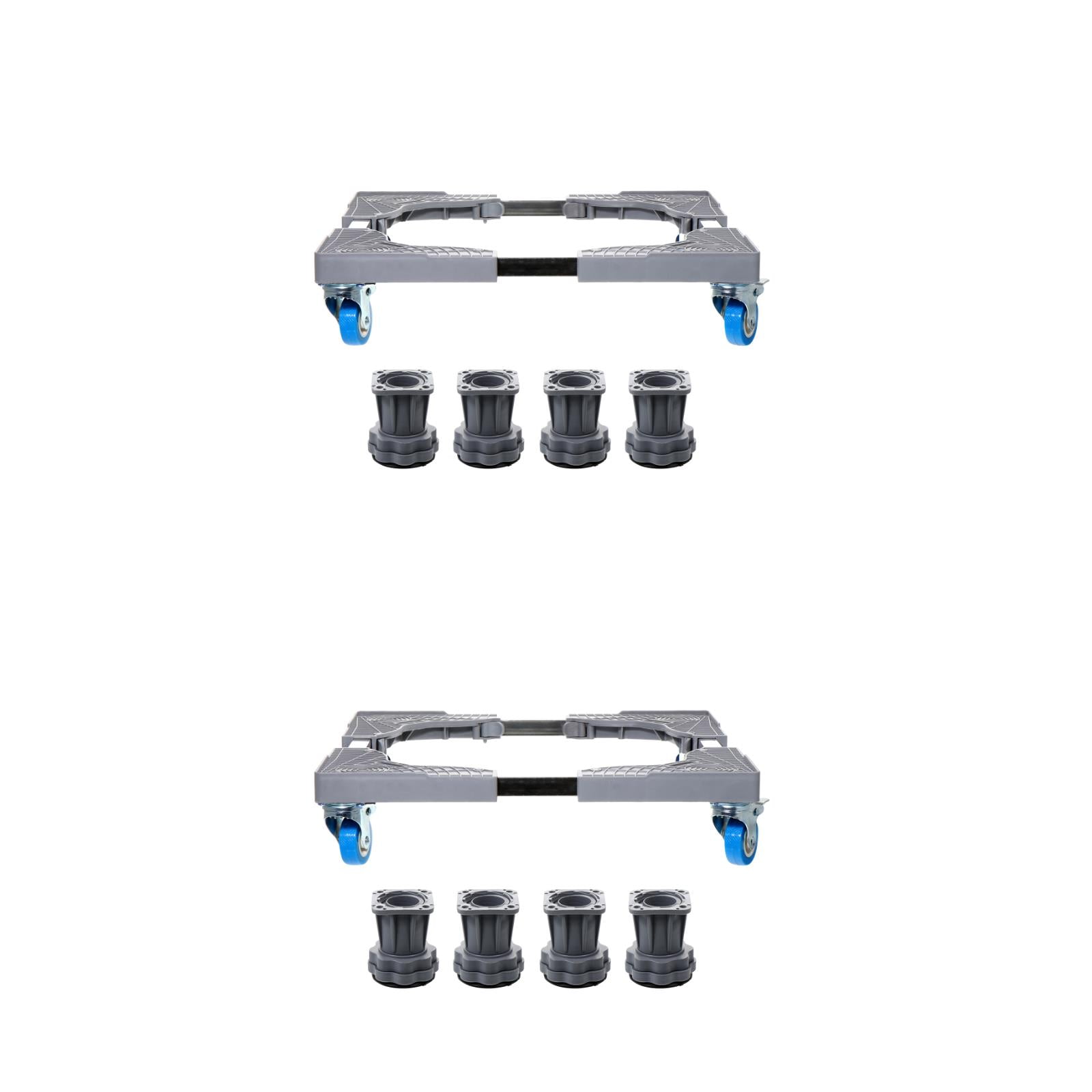 2 Sets Multi-Purpose Refrigerator Freezer Base Stand Sturdy Fridge ...