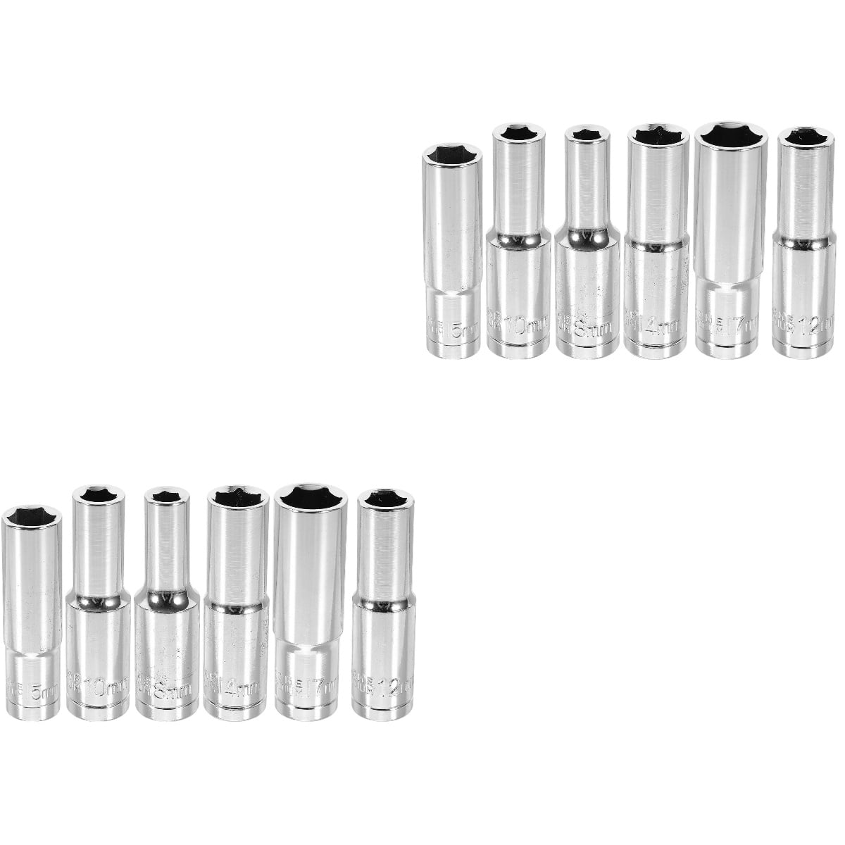 HOMEMAXS 2 Sets Nut Driver Drill Bit Socket Nut Setter Screwdriver ...