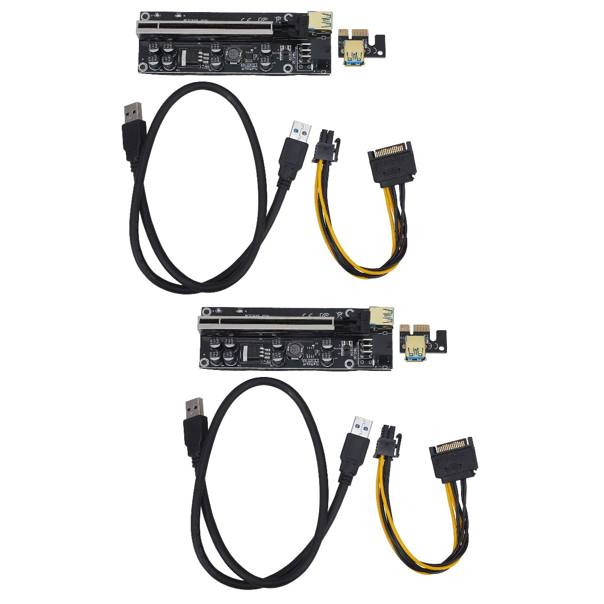 HOMEMAXS 2 Sets Pcie Mining Graphic Pcie Card Gpu Computer Accessory ...