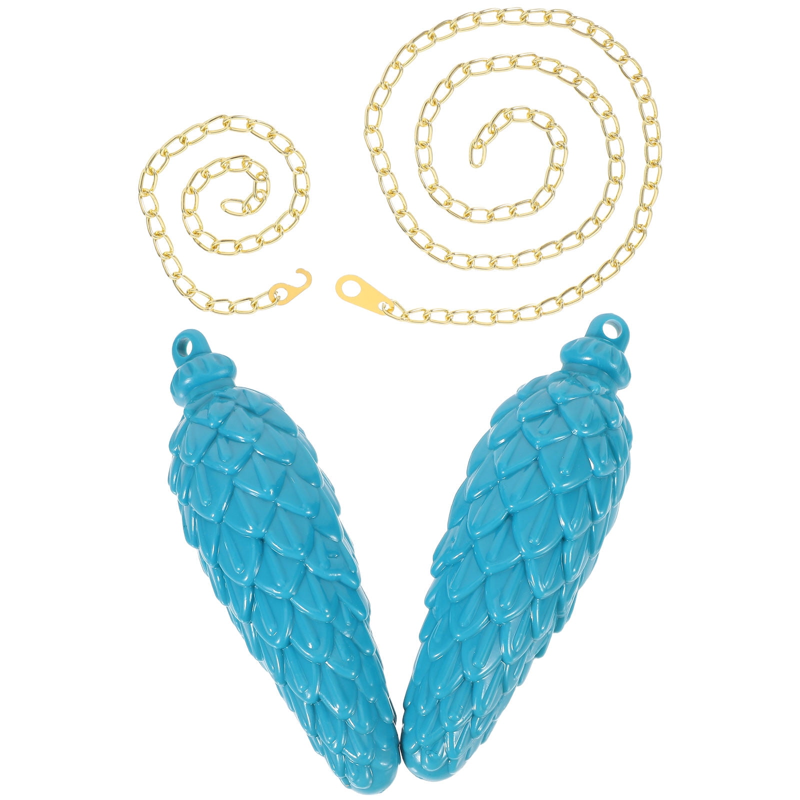 2 Sets Pinecone Clock Pendulums with Chain Vintage Replacement Clock ...