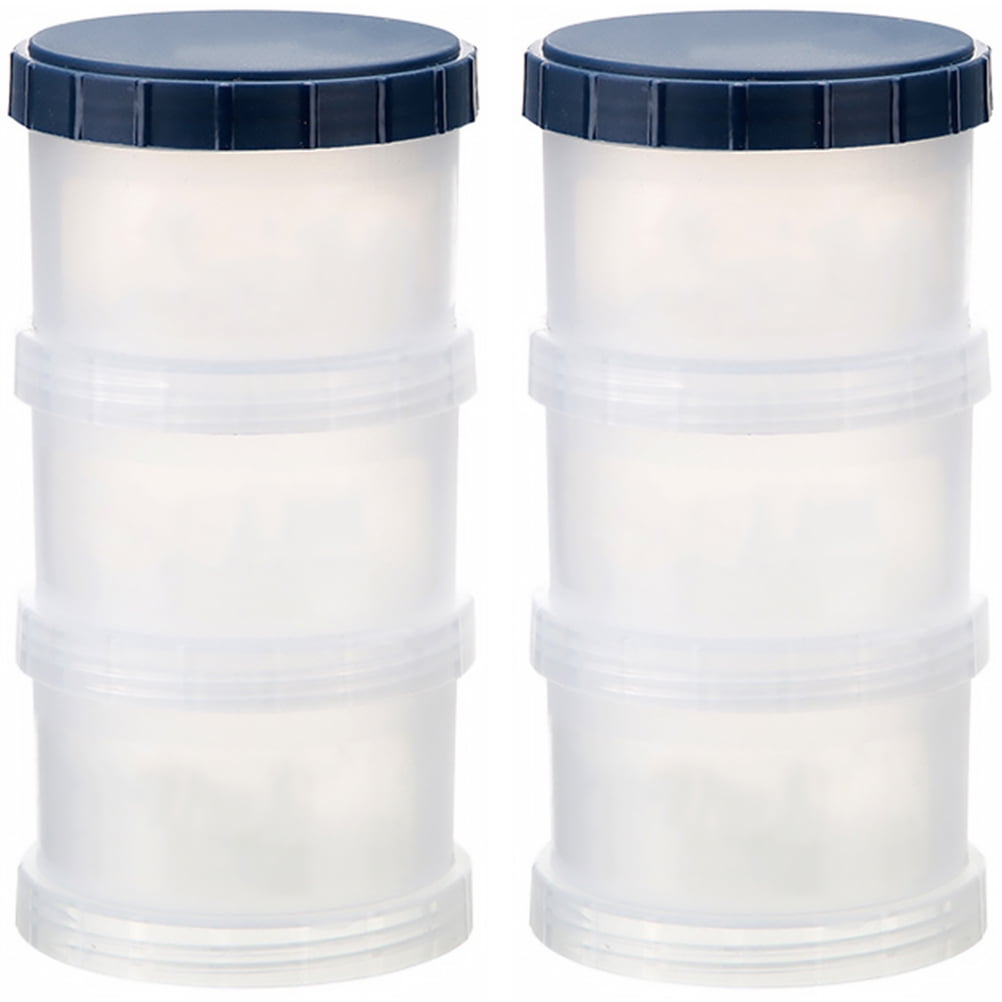 HOMEMAXS 2 Sets Portable Milk Powder Formula Dispenser Container ...
