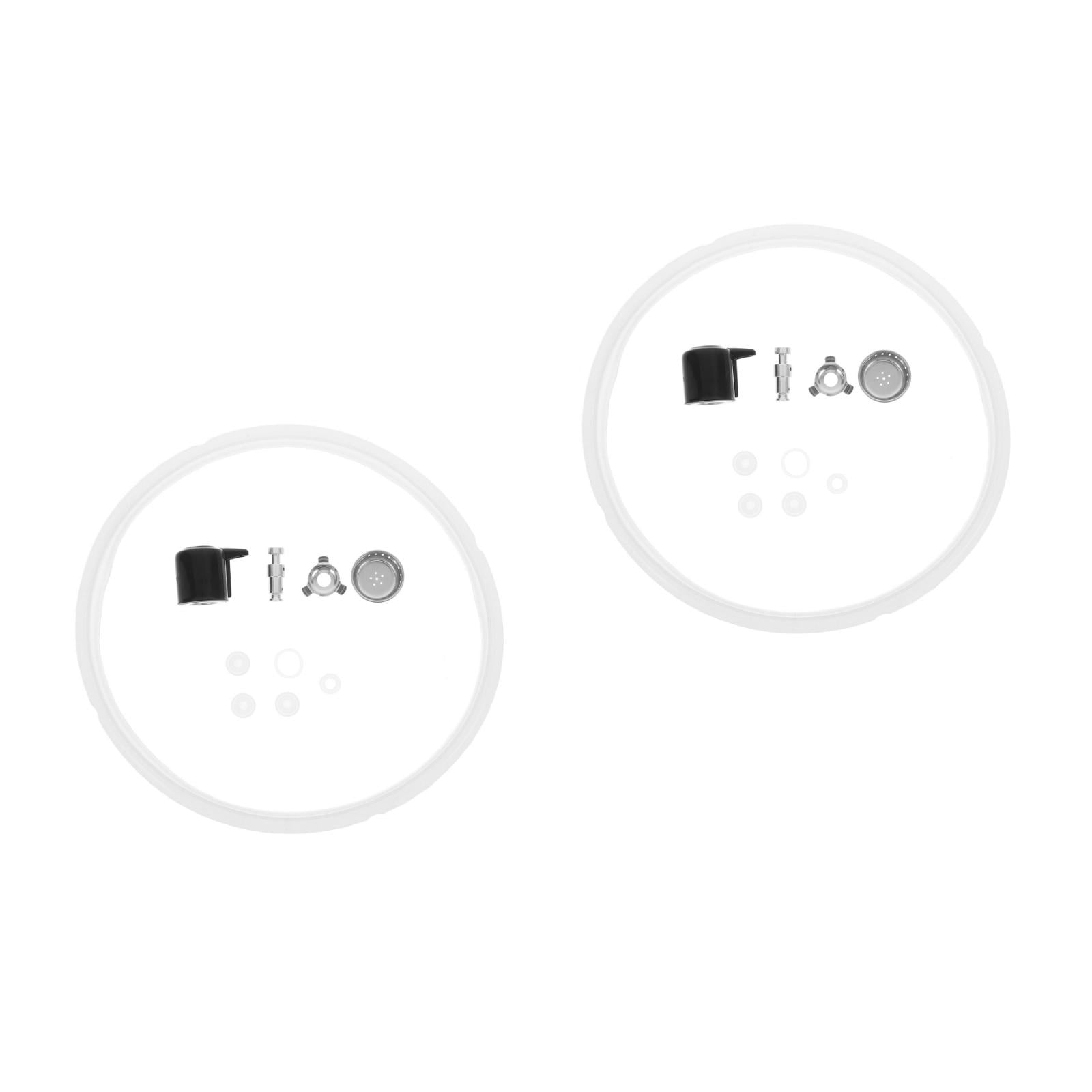 HOMEMAXS 2 Sets Pressure Cooker Parts Set Silicone Sealing Ring Float ...