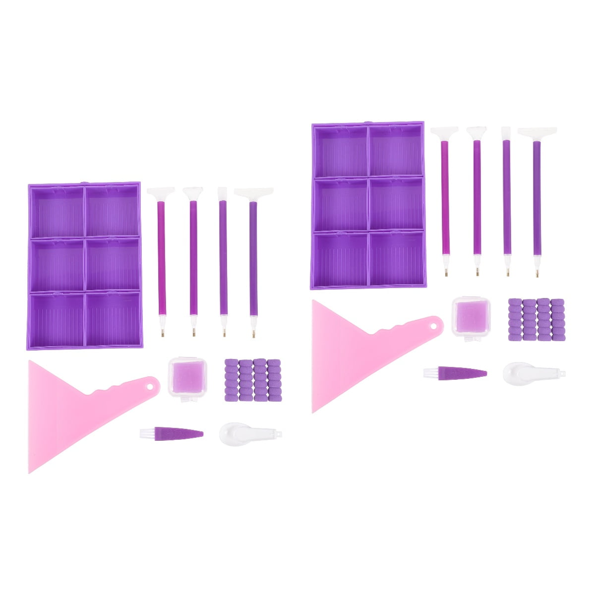 HOMEMAXS 2 Sets Dotting Pens Kit Diamond Drawing Craft Accessories ...