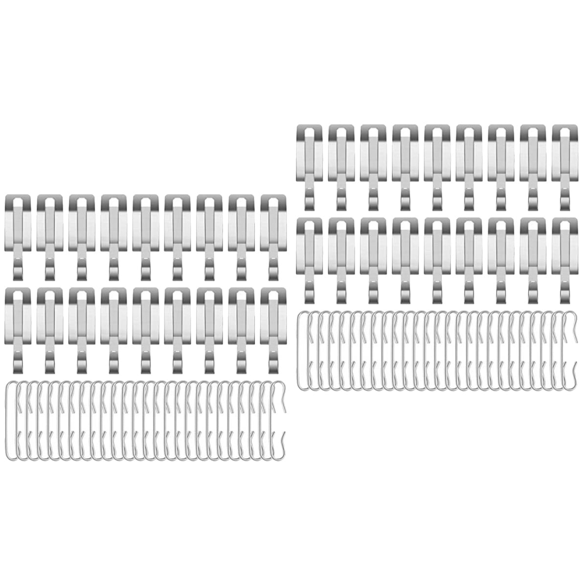 HOMEMAXS 2 Sets Roof Clips And Spacers Set Gutter Clips Outdoor Cable ...