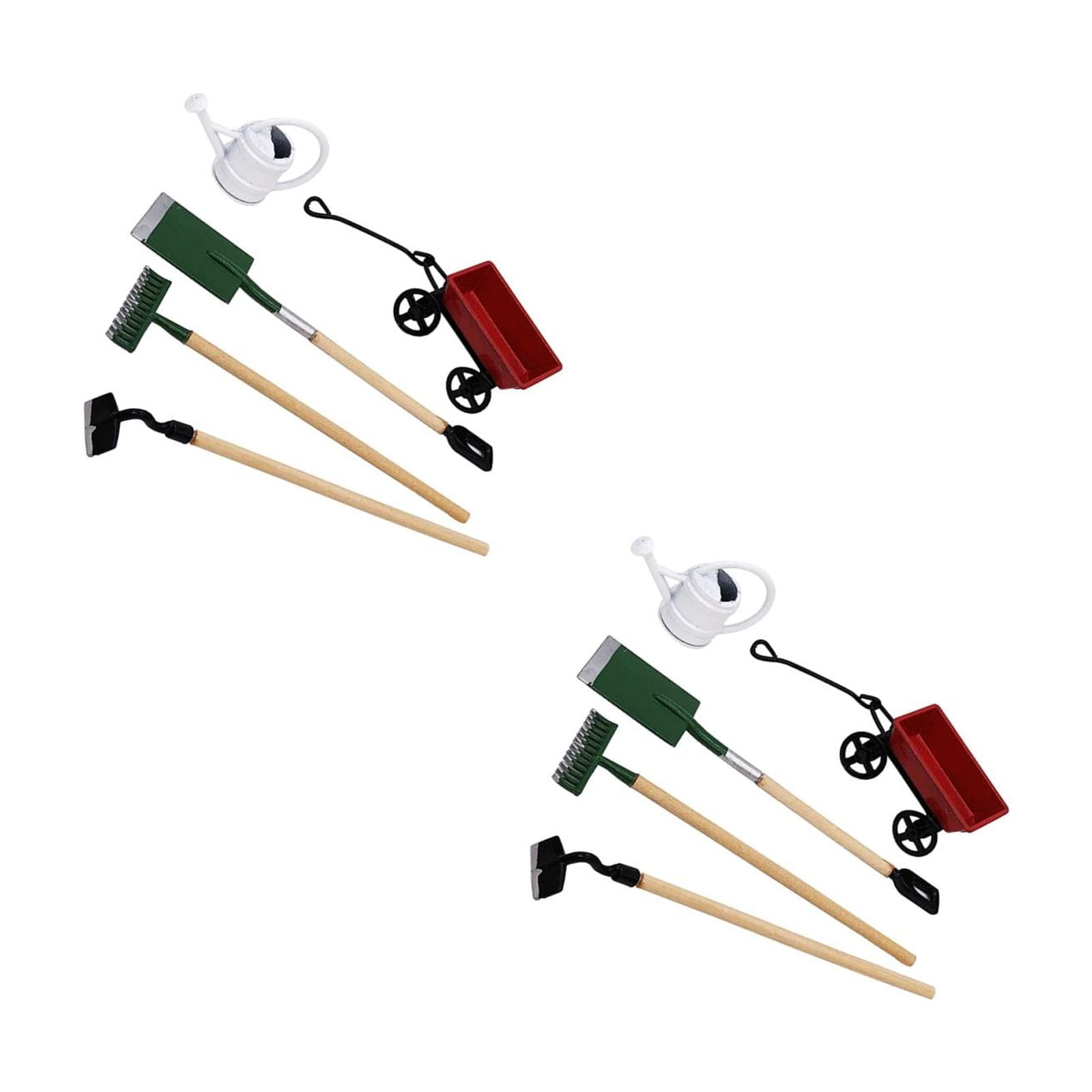 HOMEMAXS 2 Sets Simulated Miniature Farm Tool Model Doll House ...
