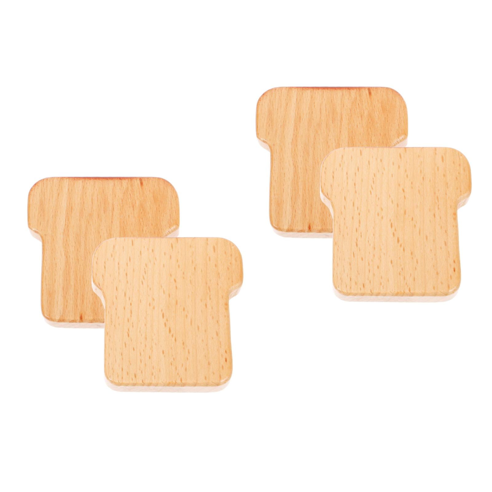HOMEMAXS 2 Sets Simulation Miniature Toast Prop Miniature Toast Mini ...