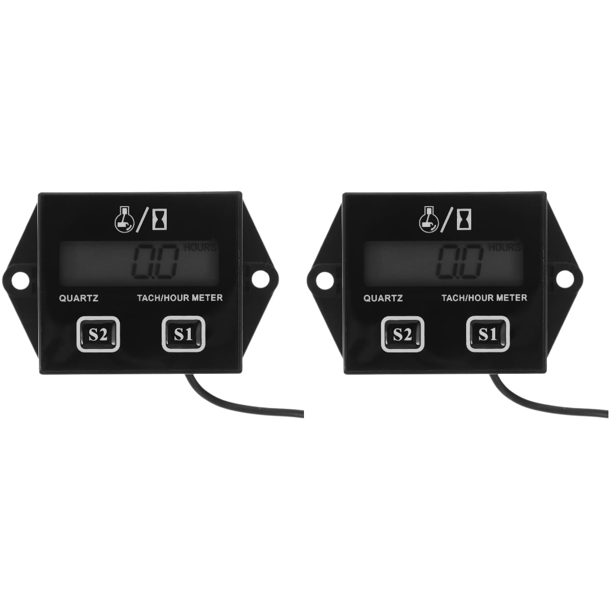 HOMEMAXS 2 Sets Small Engines Tachometer Digital Tachometer ATV Lawn ...