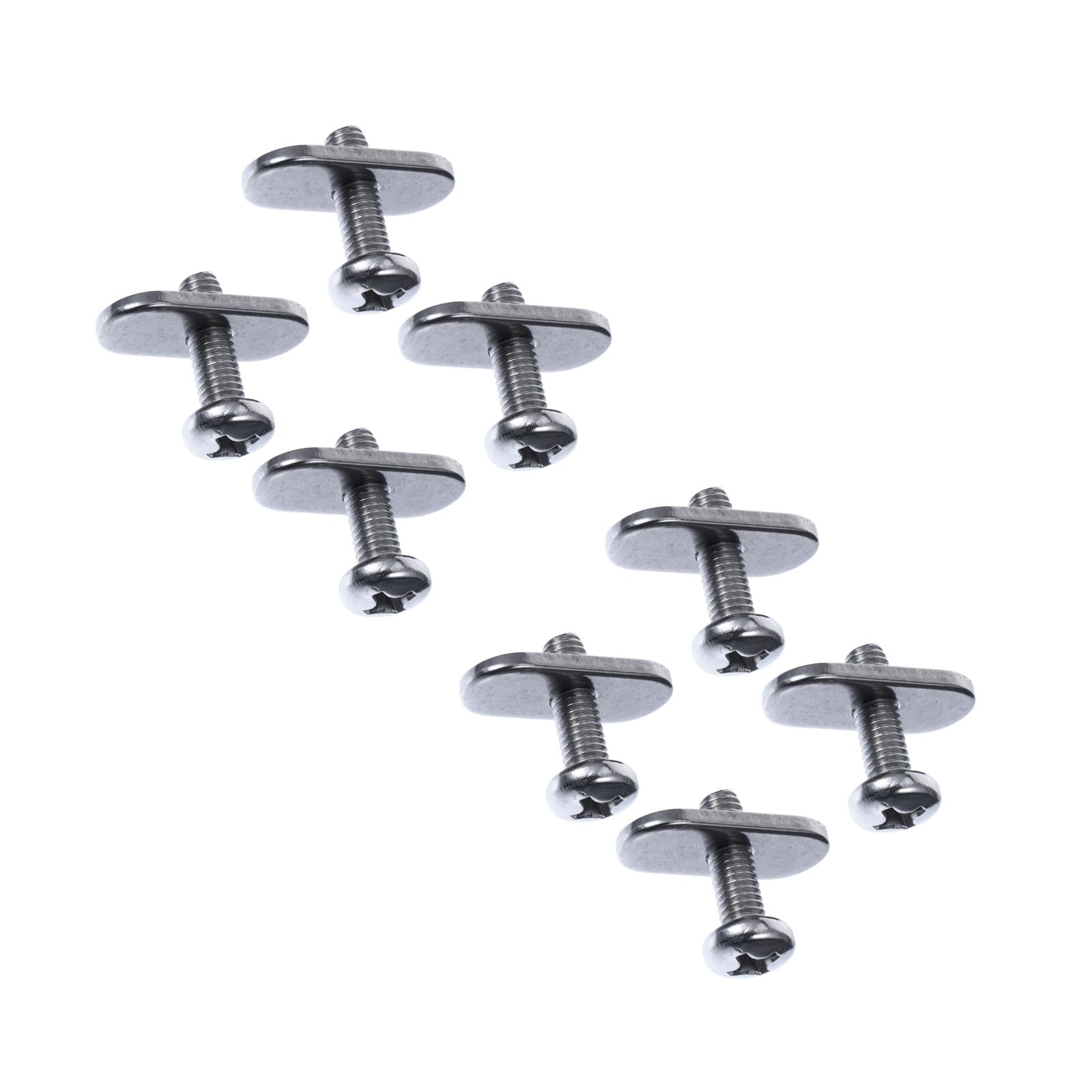 2 Sets Stainless Steel Kayak Rail Track Screws Boat Kayak Accessories ...