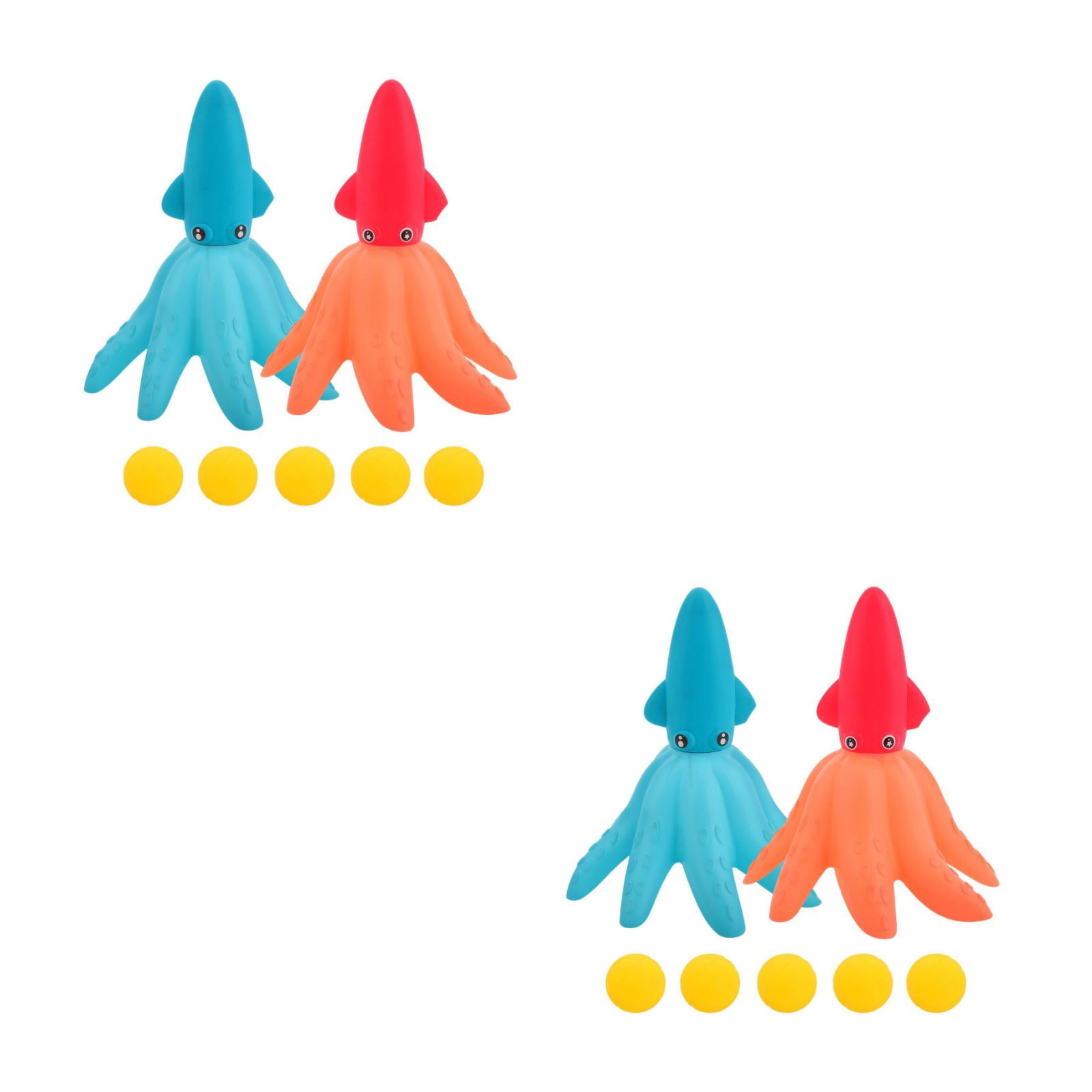 HOMEMAXS 2 Sets Toddler Octopus Ball Catching Toy Family Fun Physical ...