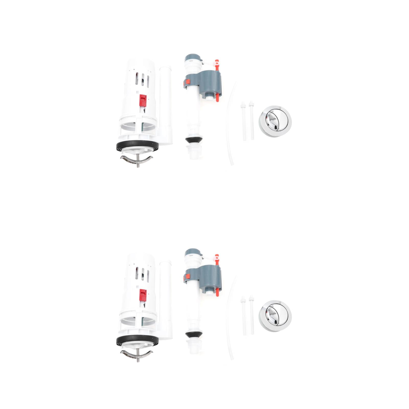 HOMEMAXS 2 Sets Toilet Tank Pressing Button Toilet Water Inlet Valves ...