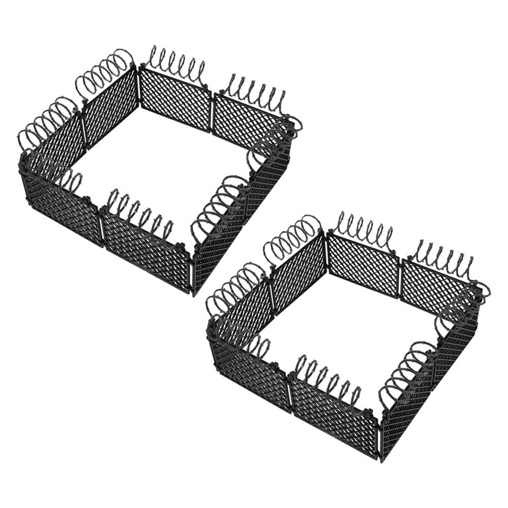 HOMEMAXS 2 Sets Versatile Diy Miniature Fence For Prison And Farm Scene ...
