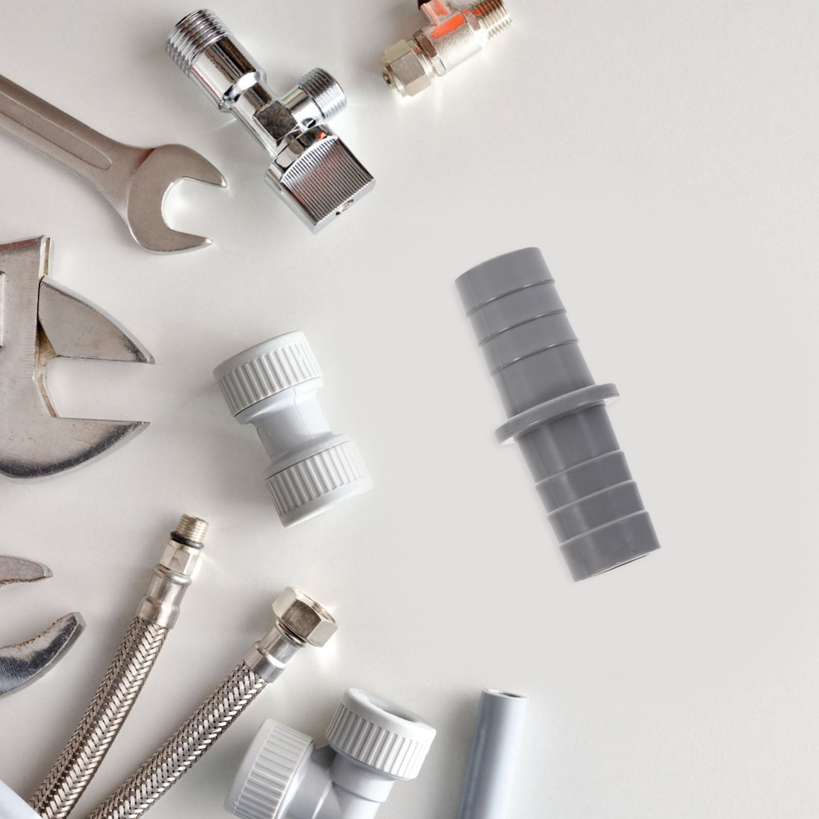 2 Sets Washing Machine Drain Hose Adapter Extension - Walmart.com