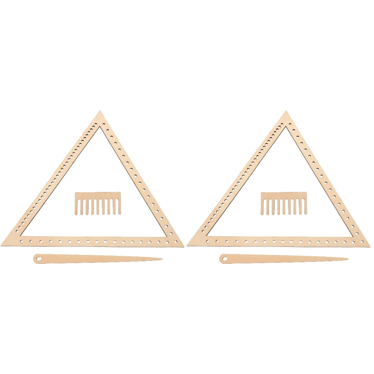 HOMEMAXS 2 Sets Weaving Loom Crafting Weaving Triangle Weaving ...