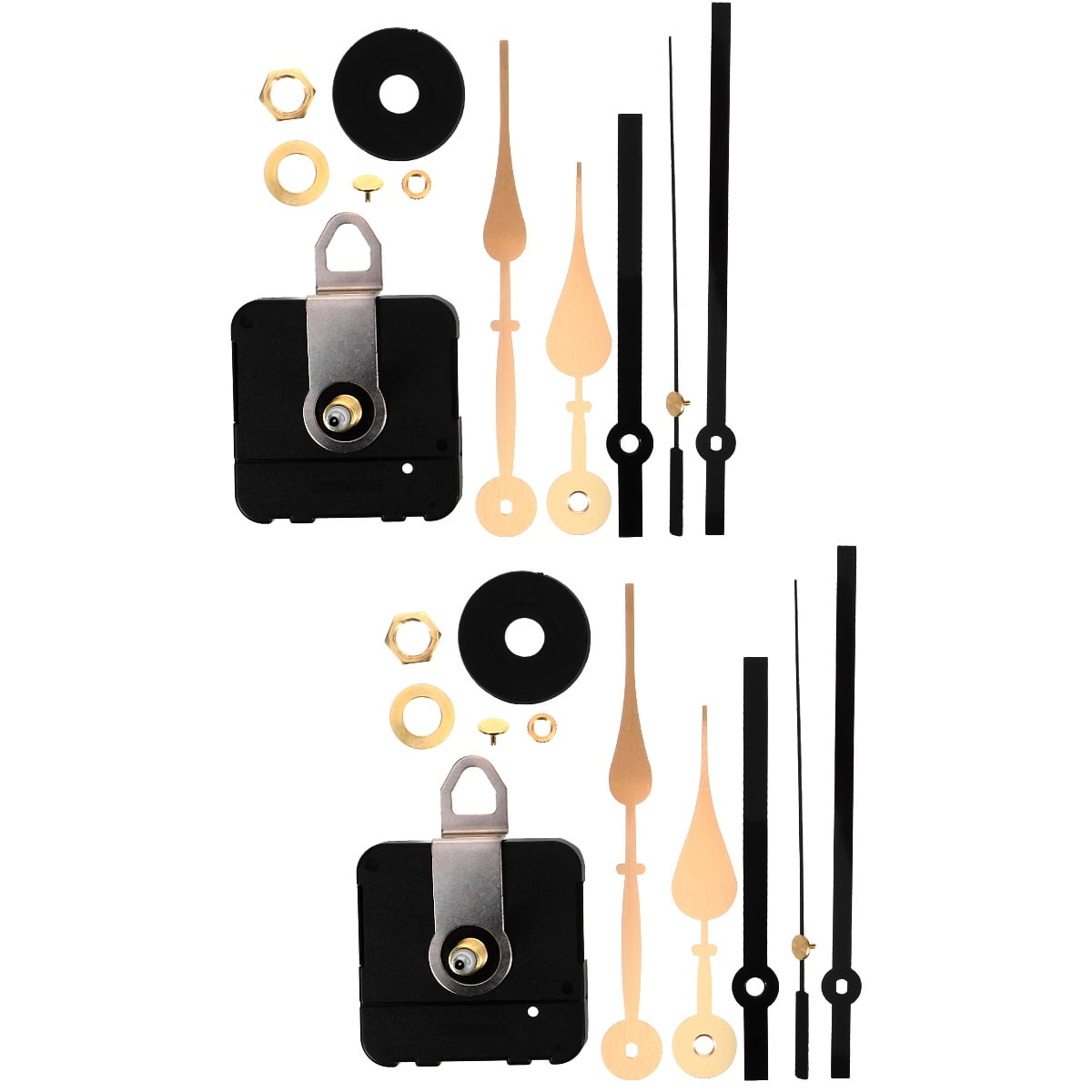 HOMEMAXS 2 Sets of DIY Wall Clock Movement Kit DIY Table Clock Movement ...